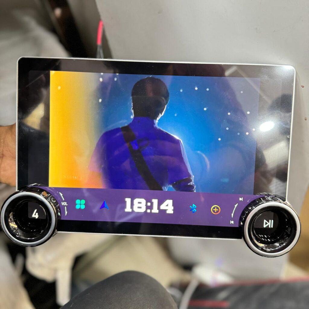 Diamond 2K Stereo 11.8in Dual Knobs || Compatible for Any Car – with ...