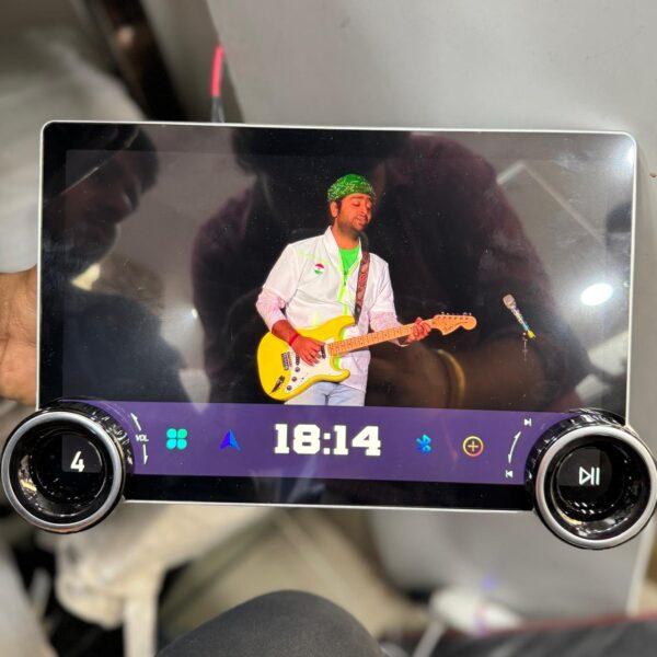 Diamond 2K Stereo 11.8in Dual Knobs || Compatible for Any Car – with ...